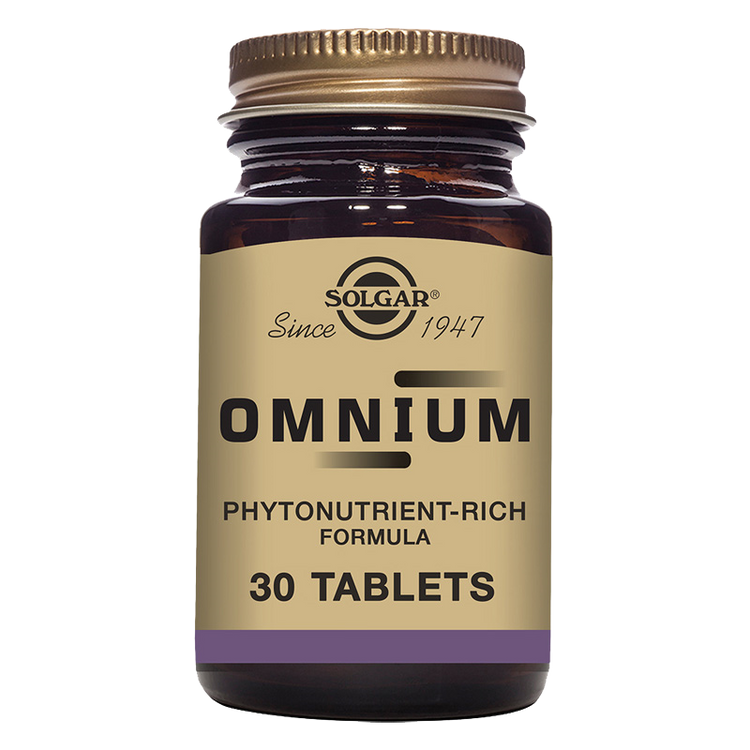 Omnium Multivitamin Tablets – Solgar