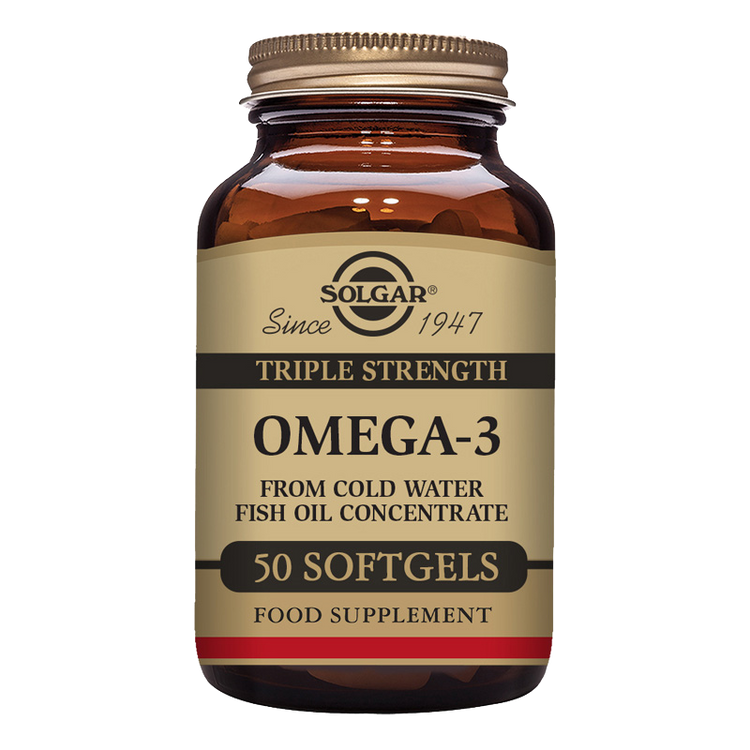 Triple Strength Omega-3 Softgels – Solgar
