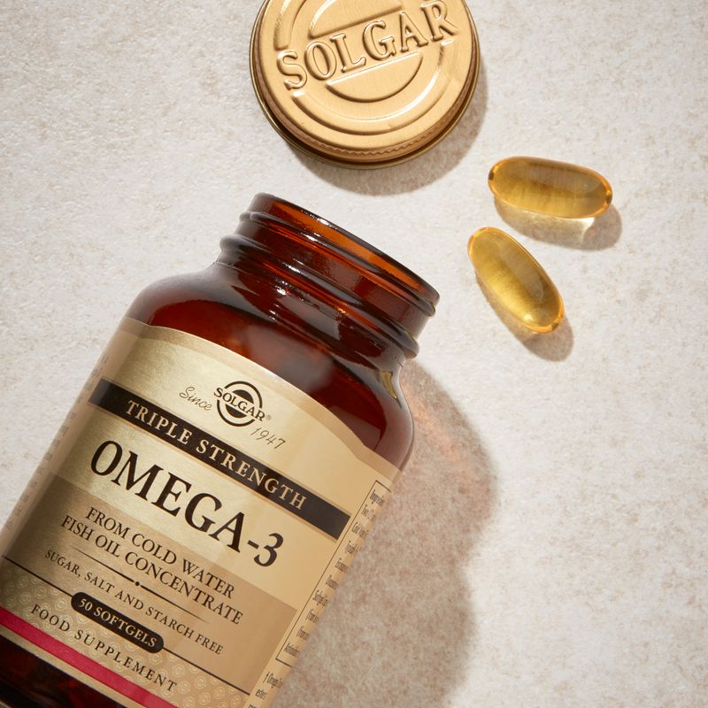 Triple Strength Omega-3 Softgels – Solgar