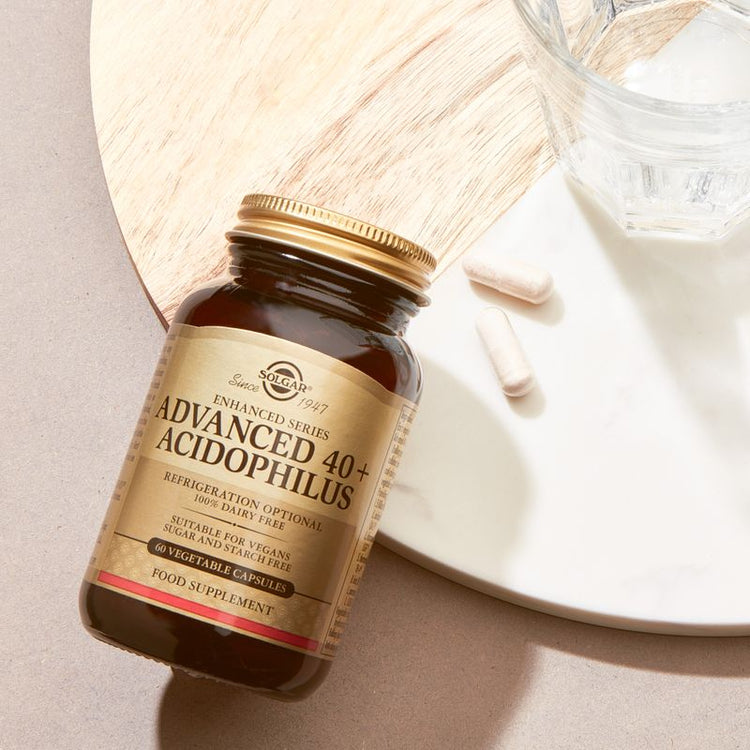 Advanced 40+ Acidophilus Vegetable Capsules – Solgar